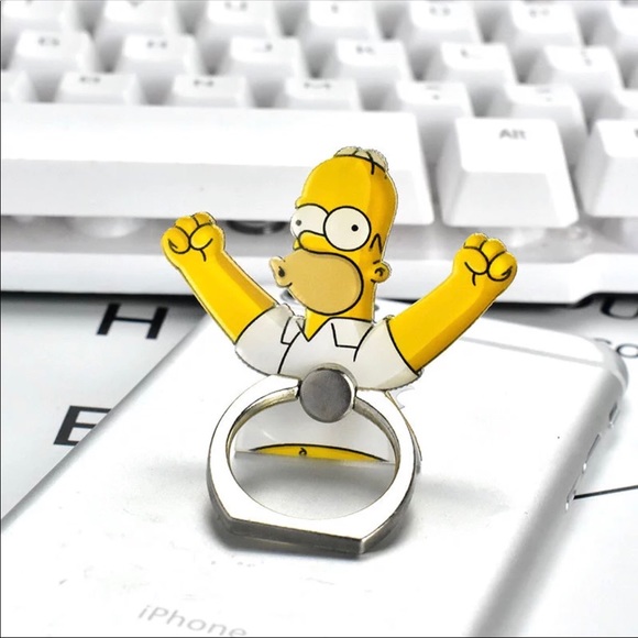Accessories | Brand New Homer Simpson Finger Phone Holder | Poshmark